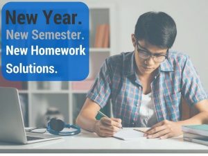 Homework Help: New Year. New Semester. New Homework Solutions.