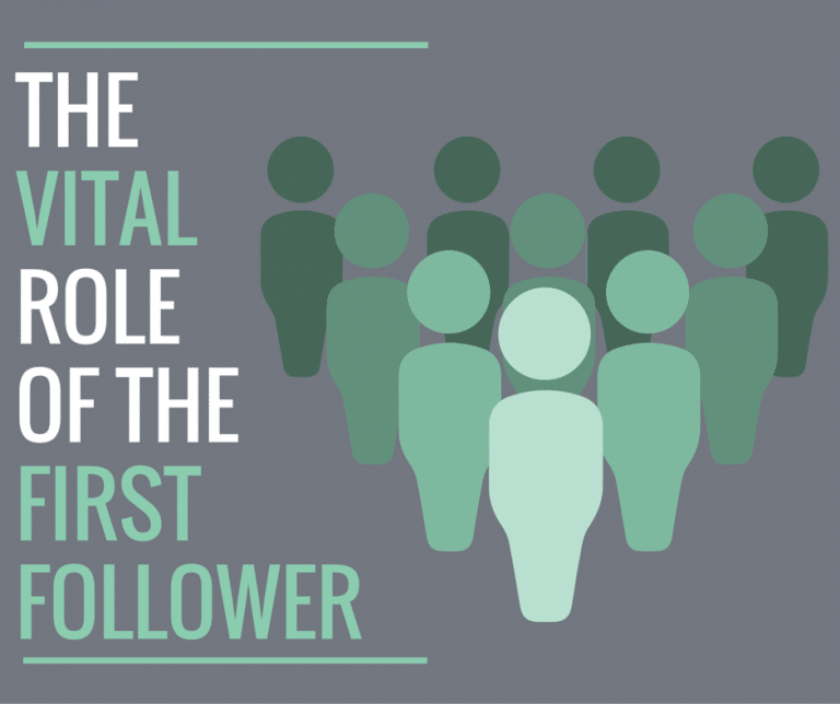 Be the First Follower and Start a Movement