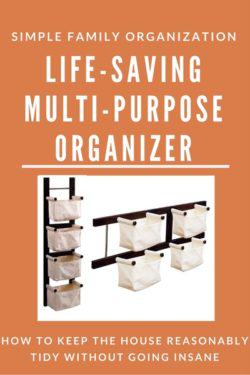 Simple Family Organization: Life-Saving, Multi-Purpose Organizer